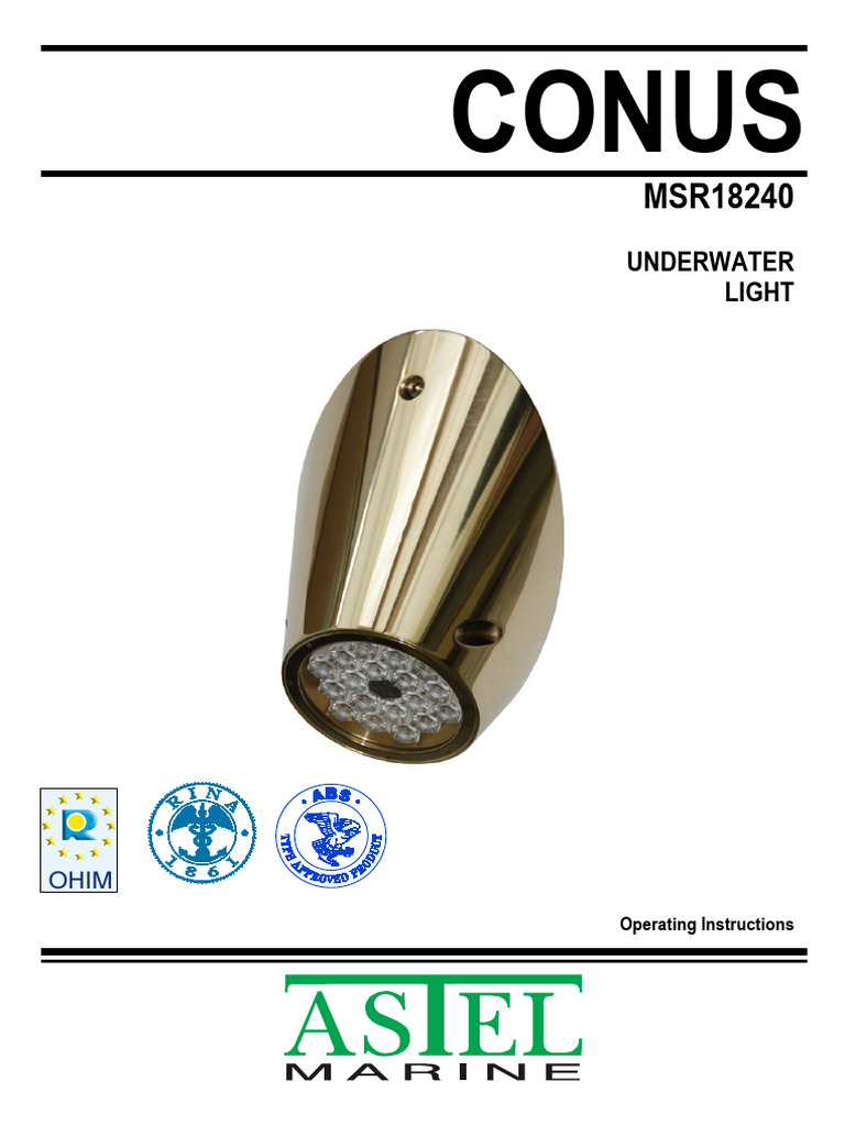CONUS MSR18240manualENG v15 | PDF | Power Supply | Electricity