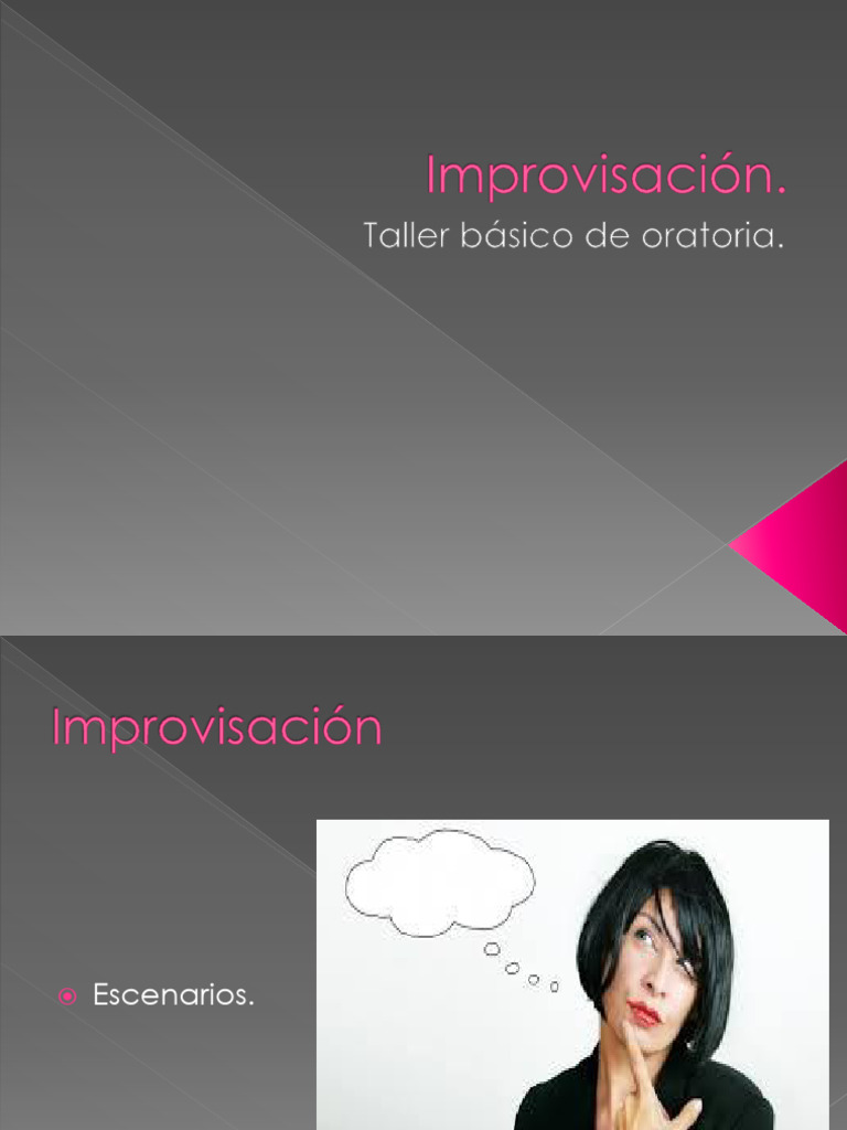 Improvisación | PDF | Mente | Sicología