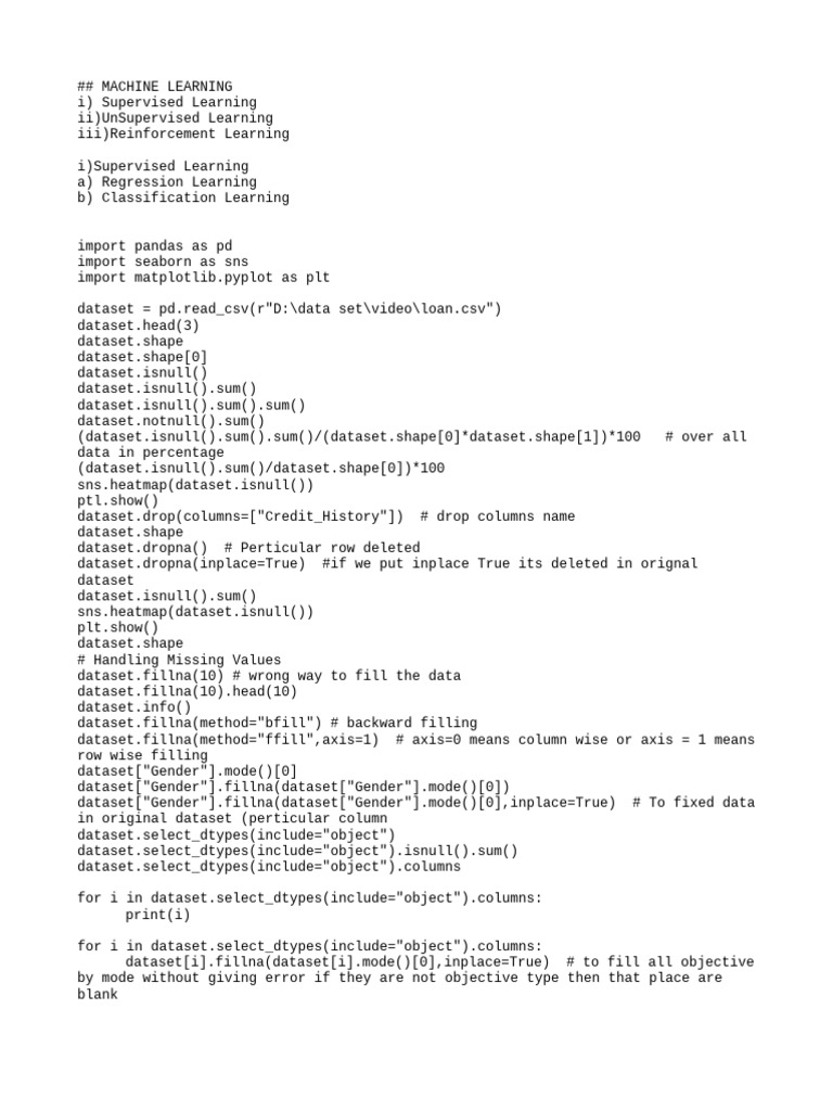 ml | PDF | Errors And Residuals | Mean Squared Error