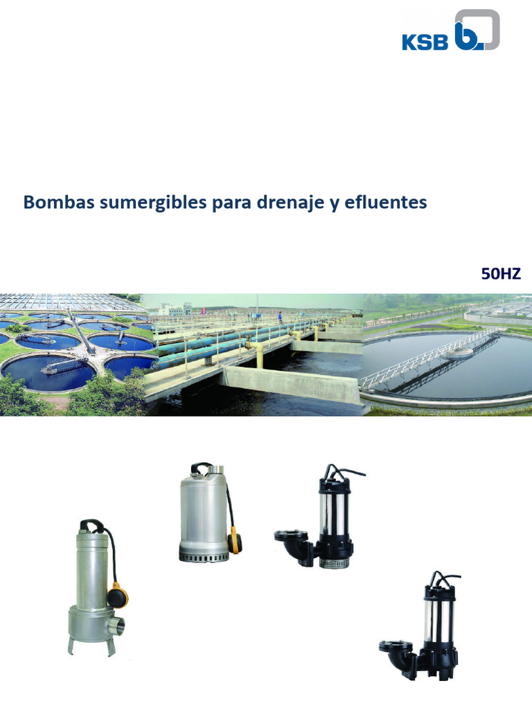 Bombas Sumergibles KSB 50 HZ | PDF