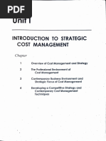 Strategic Cost Management Cabrera | PDF