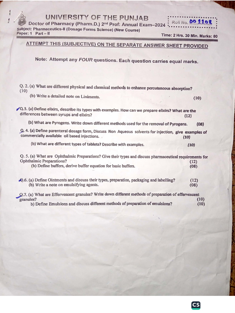 2024 2nd Prof Annual | PDF