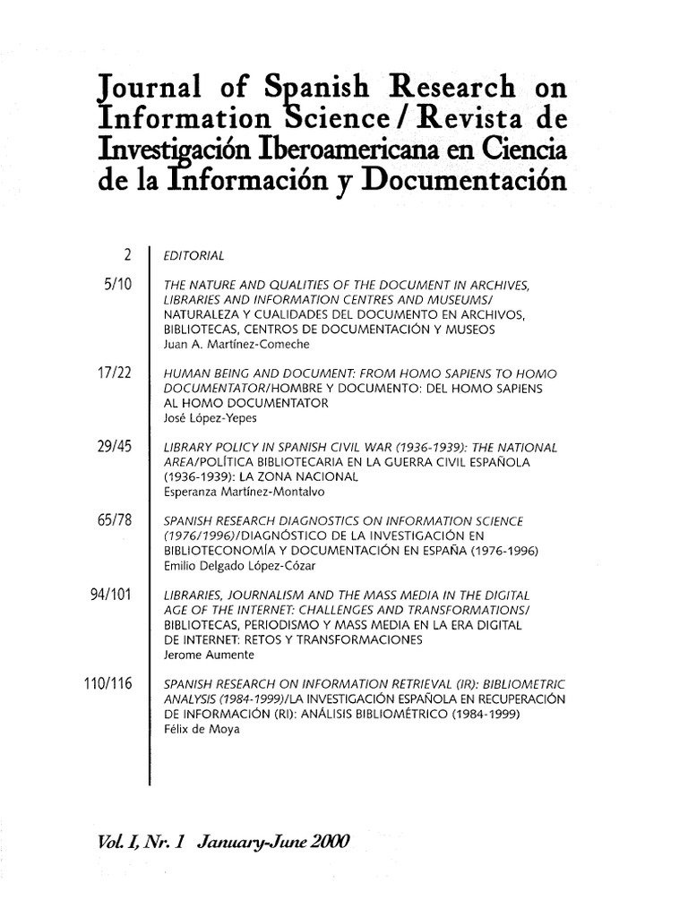 Lopez Yepes Jose Hombre y Documento | PDF