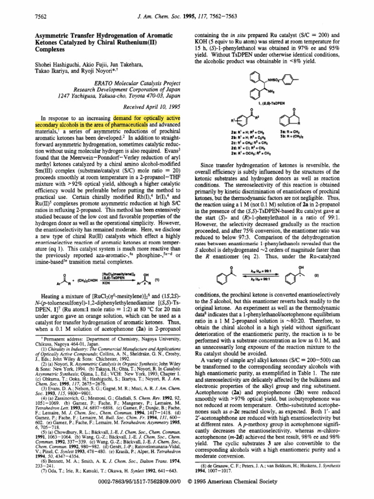 takehara-et-al-2002-asymmetric-transfer-hydrogenation-of-aromatic-ketones-catalyzed-by-chiral ...
