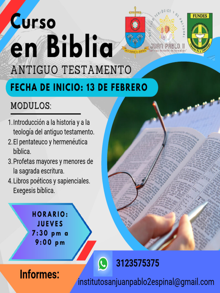 Curso de Biblia: Antiguo Testamento | PDF | Biblia | Viejo Testamento