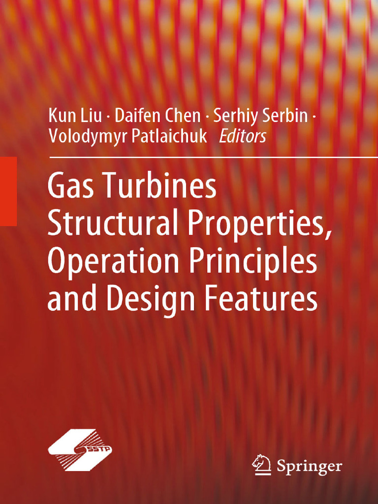 Gas Turbines Structural Properties Operation Principles and Design ...