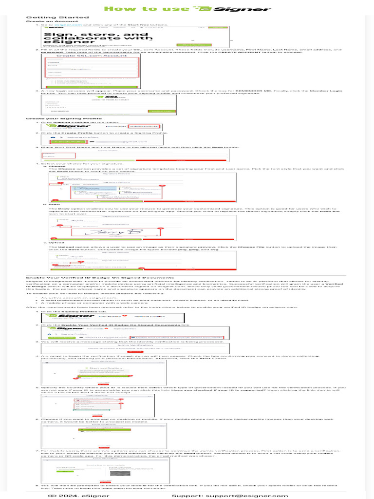 ESigner Guide ESigner Final | PDF