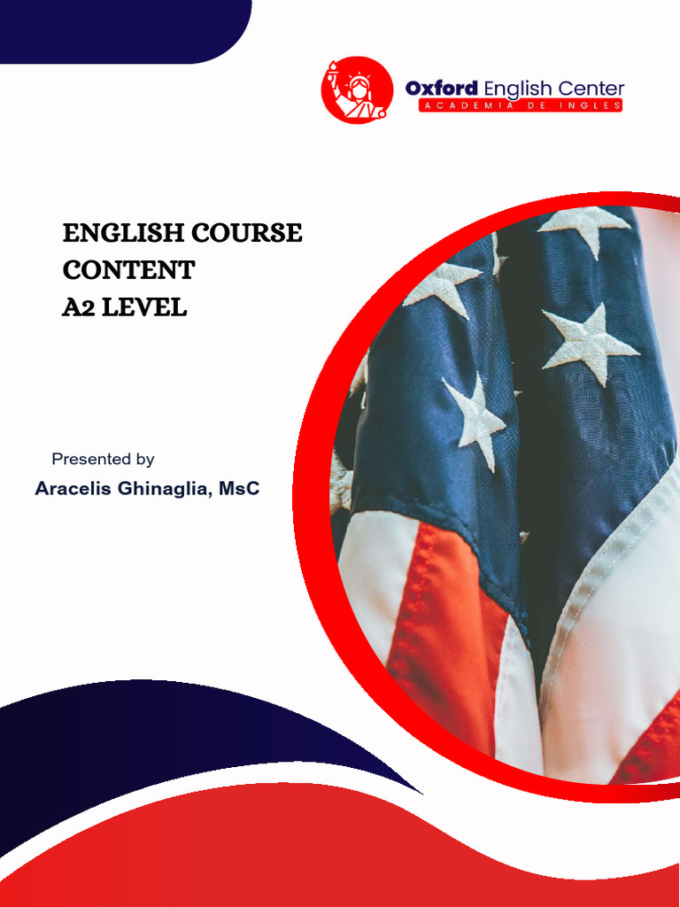 A2 LEVEL CONTENT1 - Compressed | PDF | Adjective | Verb