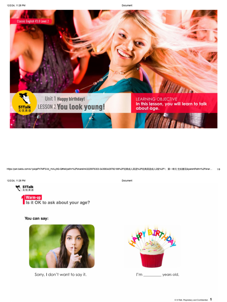 Level 2 - U1L2 | PDF