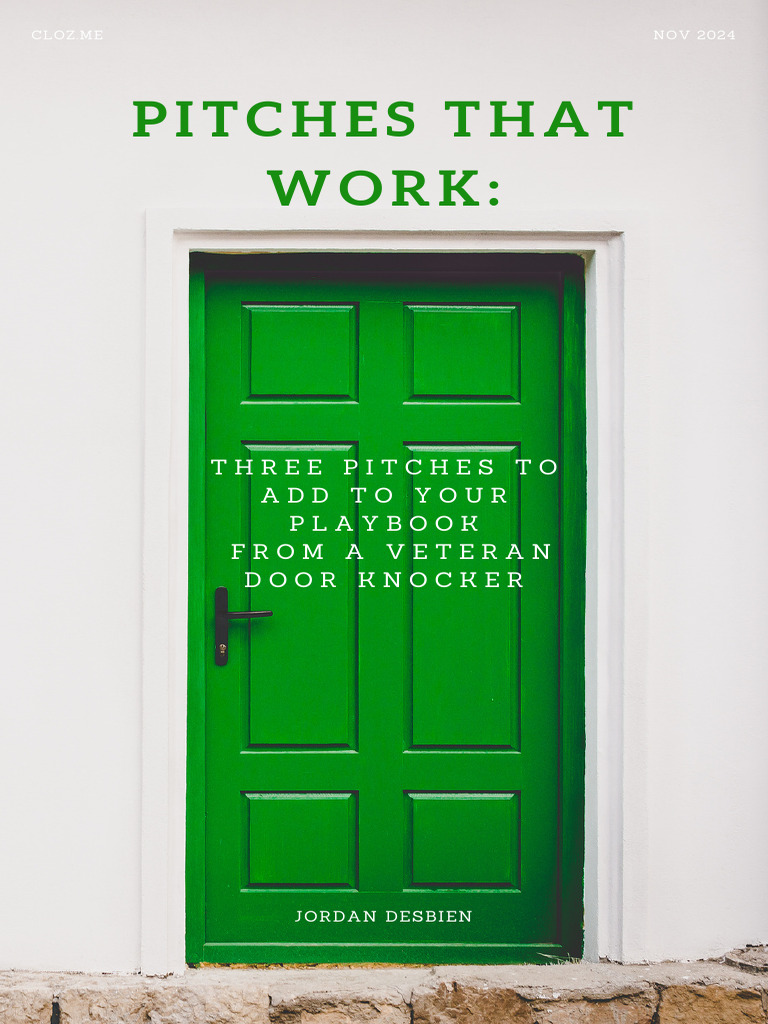 Door-to-Door Sales Pitches | PDF