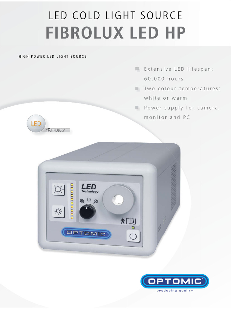 fibrolux-led-hp | PDF | Light Emitting Diode | Power Supply