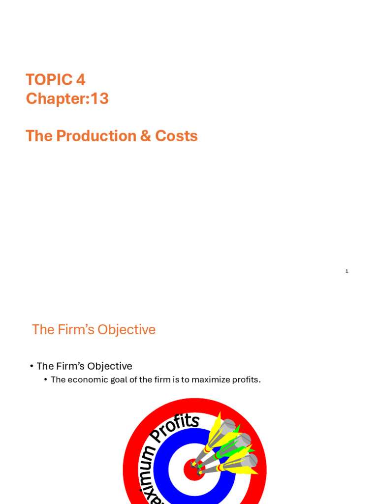 Midterm POE Topic4 Production and Costs | PDF | Marginal Cost | Average Cost