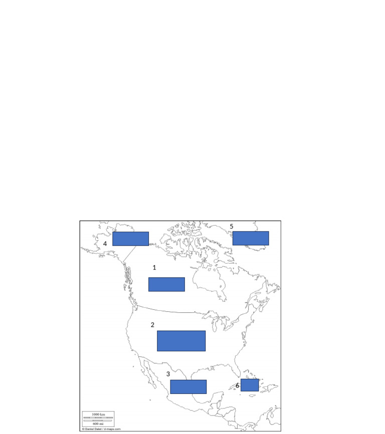 North America Map Overview | PDF