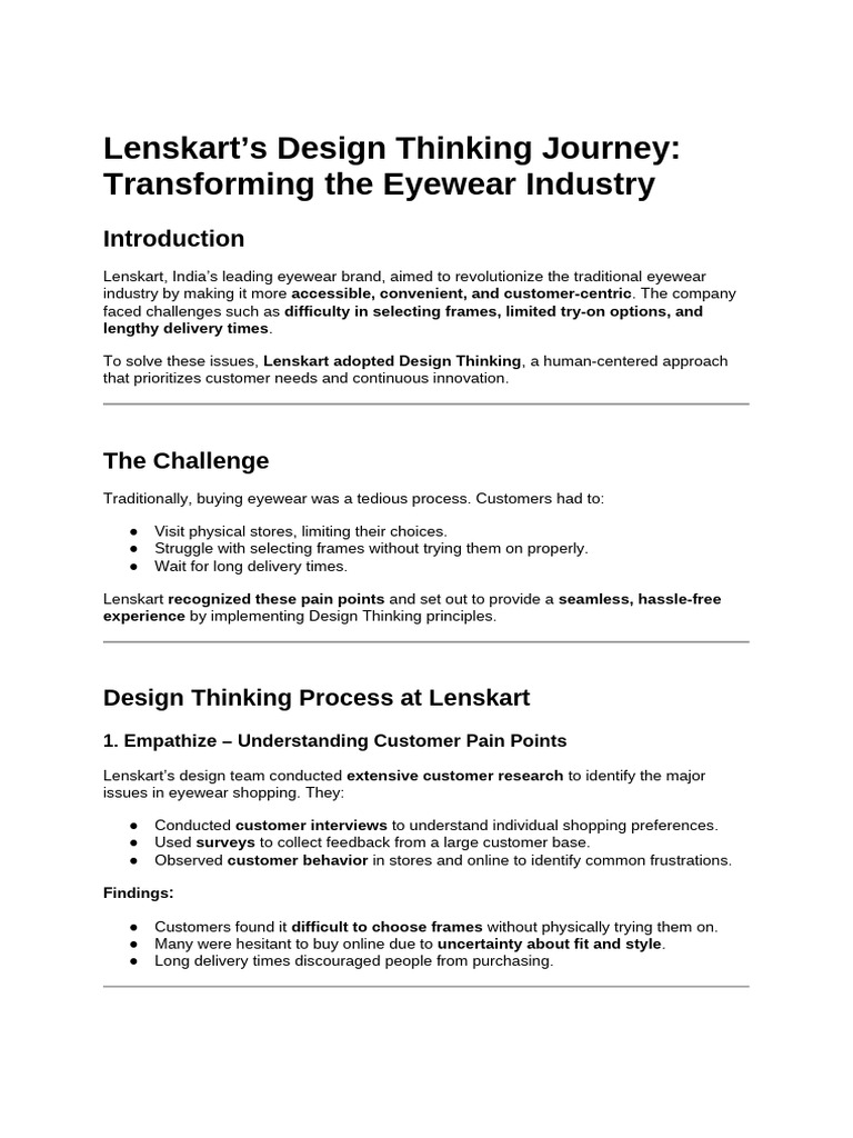 Design Thinking Activity 4 | PDF | Design Thinking | Artificial ...