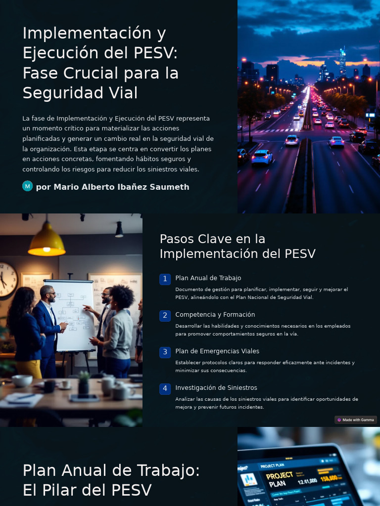 Implementacion-y-Ejecucion-del-PESV-Fase-Crucial-para-la-Seguridad-Vial | PDF | Planificación ...