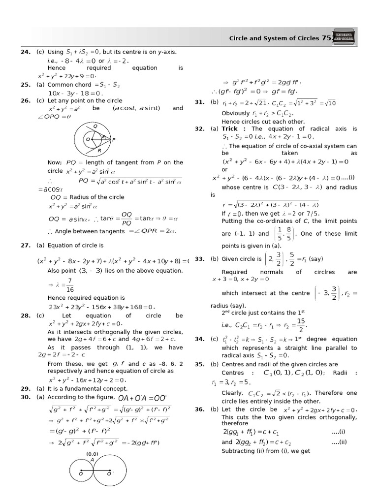 SOL. CHP. 17-(PART 3) | PDF | Circle | Trigonometry