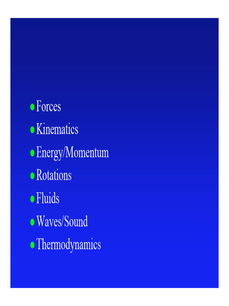 lecture01_handout | PDF | Physical Quantities | Motion (Physics)