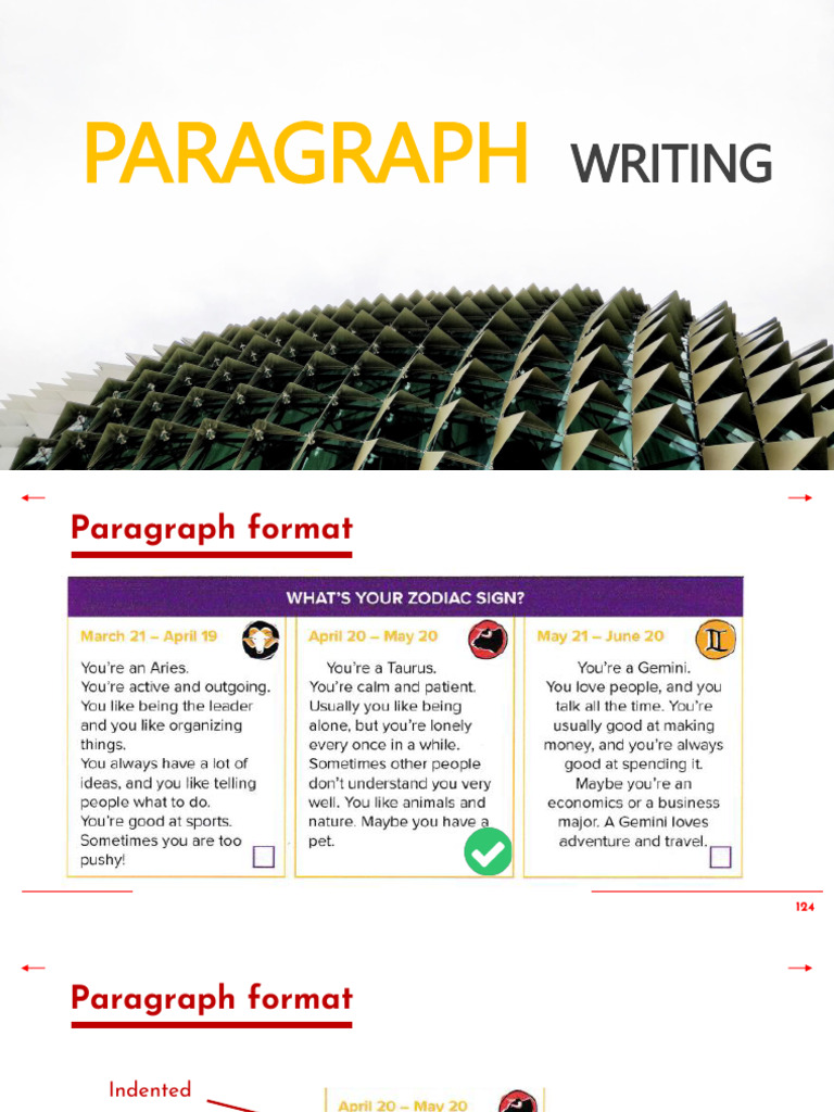 PARAGRAPH WRITING | PDF | Paragraph
