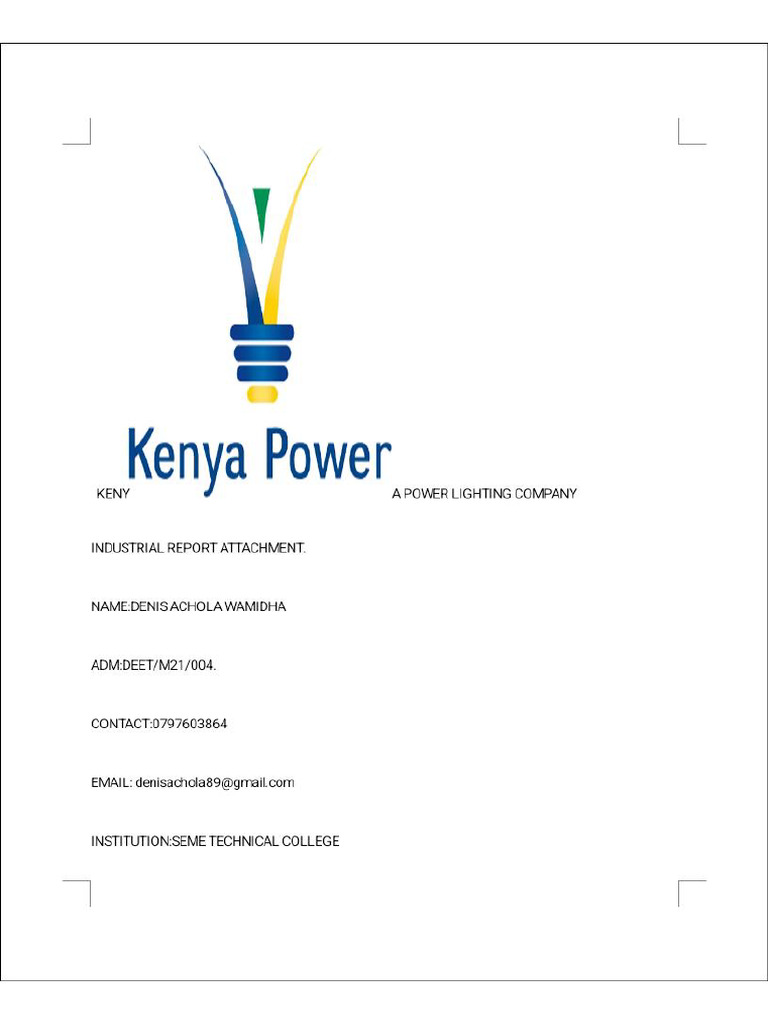Word2pdf - KENYA POWER LIG-WPS Office - 1735756122320 | PDF