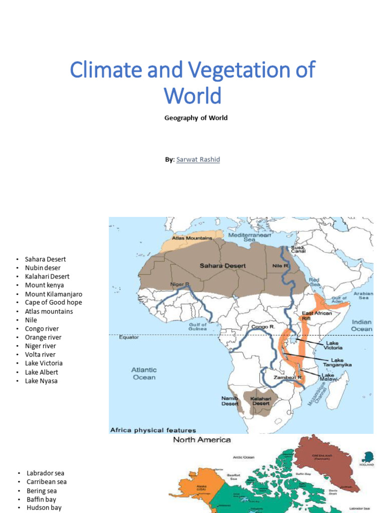 Climate Zones and Vegetation Types Worldwide | PDF | Subtropics | Tropics