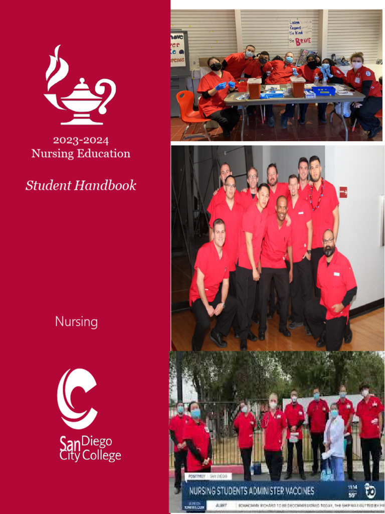 Nursing Student Handbook 2023-2024final Copy | PDF | National Council ...