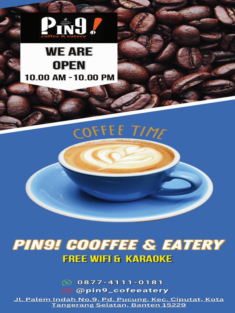 Banner Kopi (60 X 145 CM) | PDF