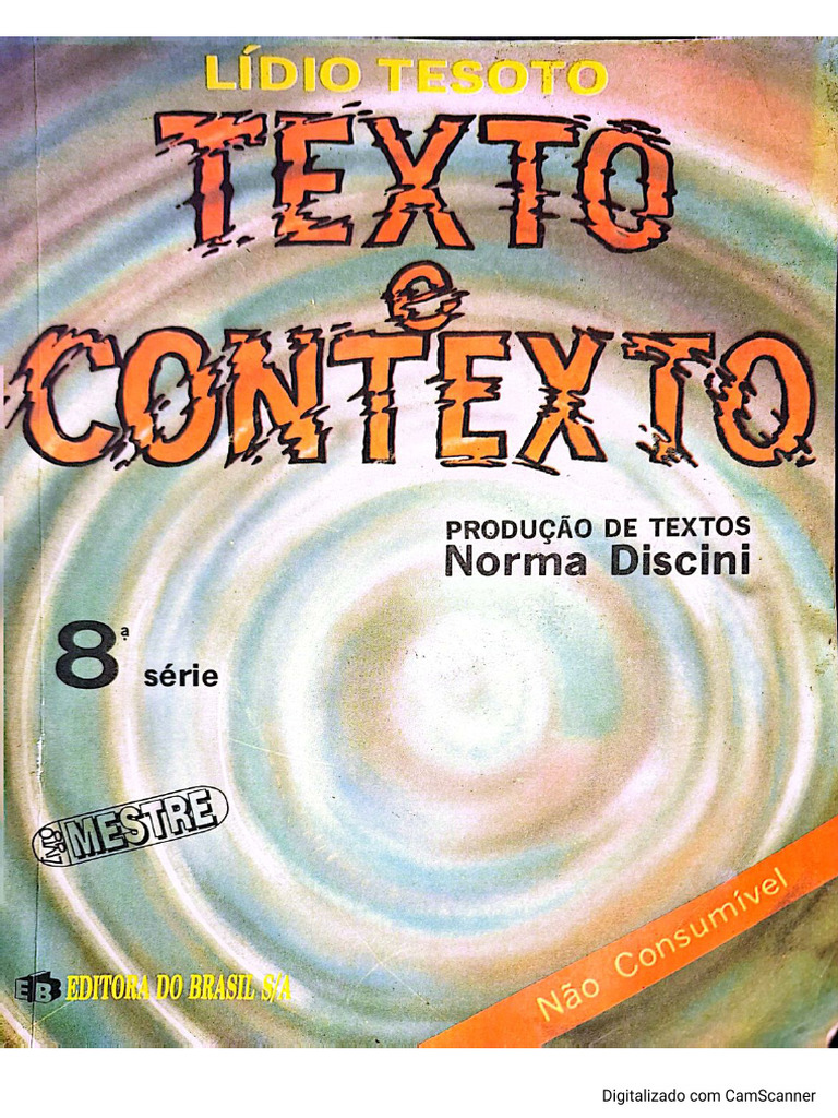 Texto e Contexto 8 Serie | PDF