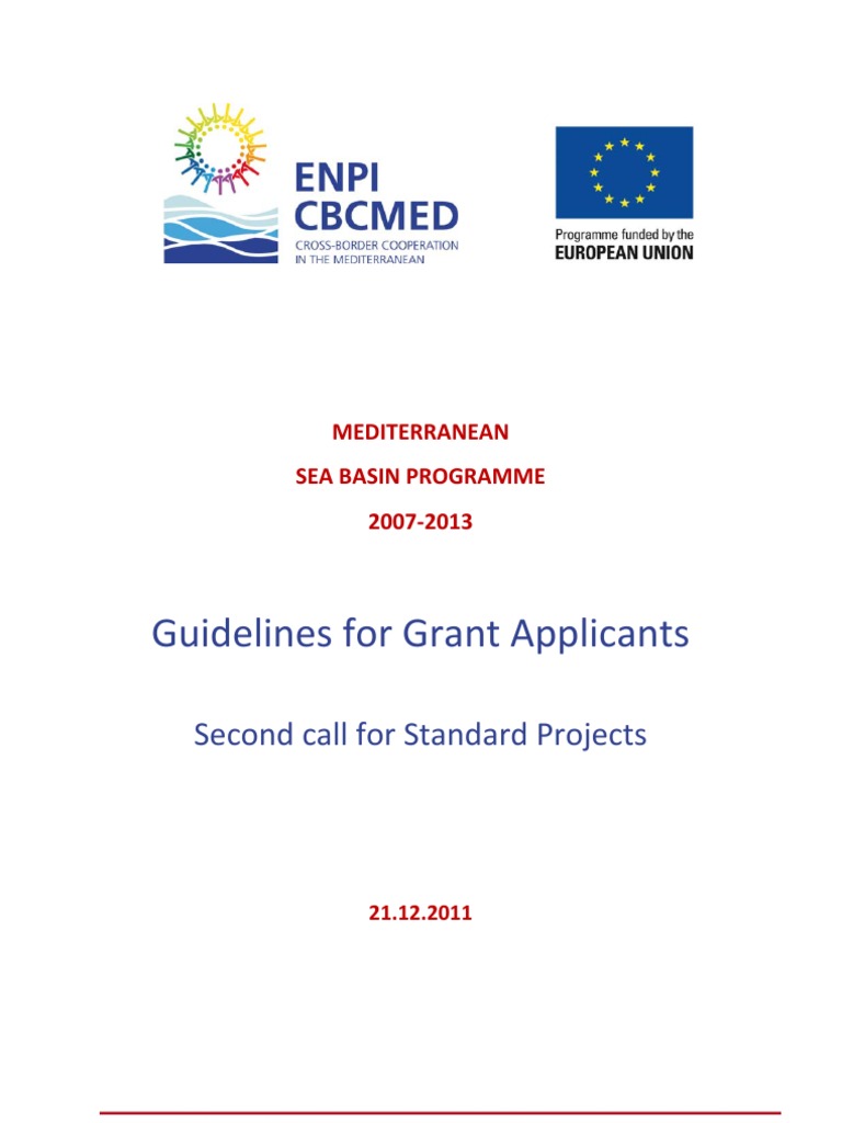Guidelines For Grant Applicants | Download Free PDF | European Union | Partnership