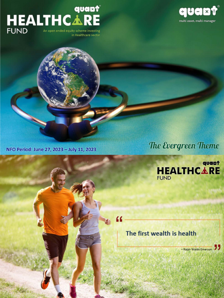 Quant Healthcare Fund Presentation | PDF | Health Care | Investment Management