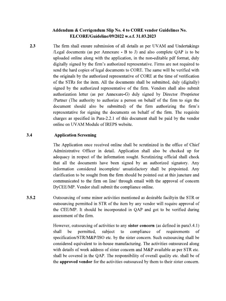 Vendor Registration Processing Timeline | PDF | Insulator (Electricity ...