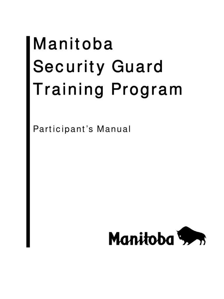 Security Guard Training Program | PDF | Security Guard | Police