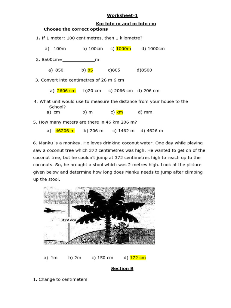 Grade 4 Measurement Answers Keys | PDF | Litre | Quantity
