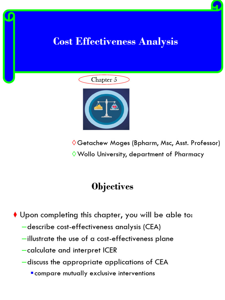 05a Cost Effectiveness Analysis | PDF | Cost Effectiveness Analysis | Health Care
