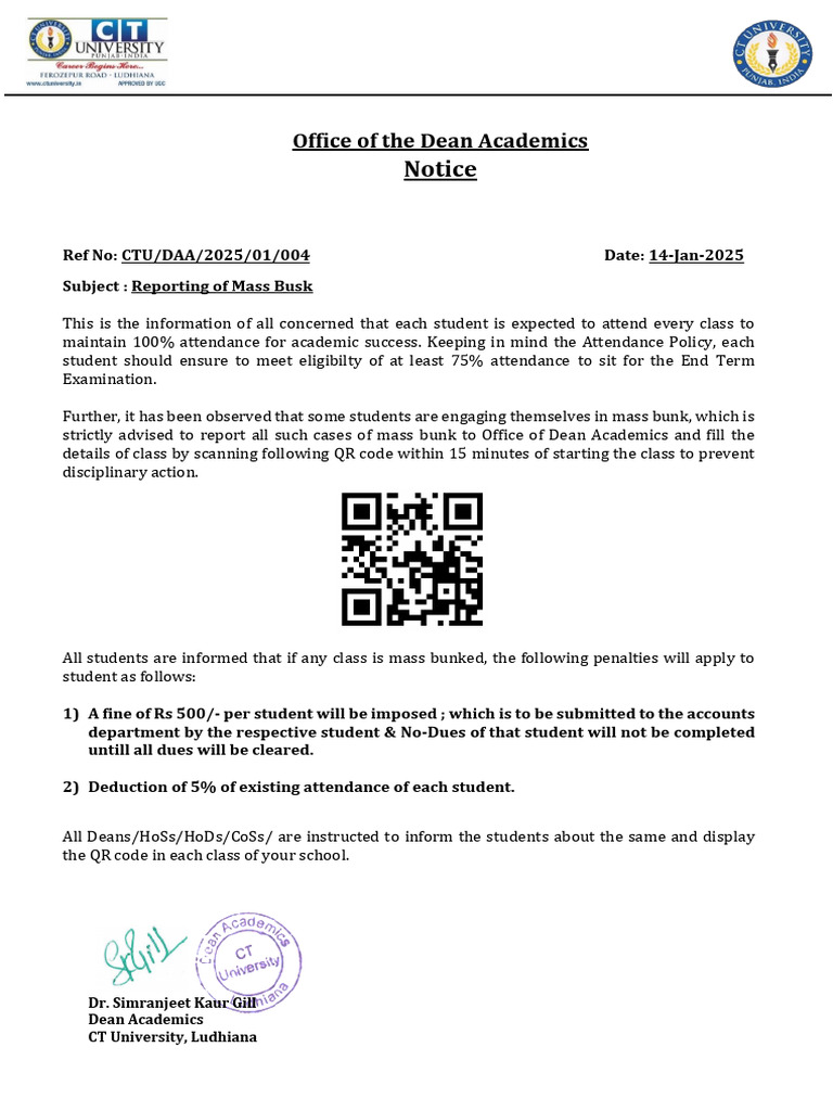 Mass Bunk Reporting Guidelines 2025 | PDF