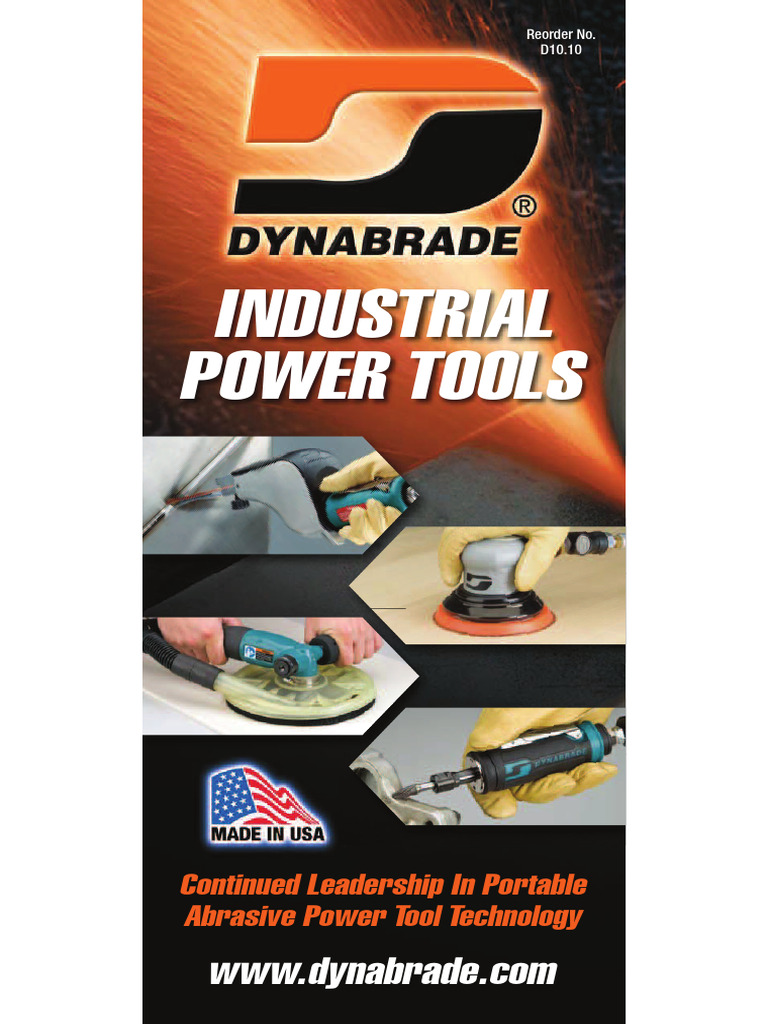 Industrial Power Tools: Continued Leadership in Portable Abrasive Power ...