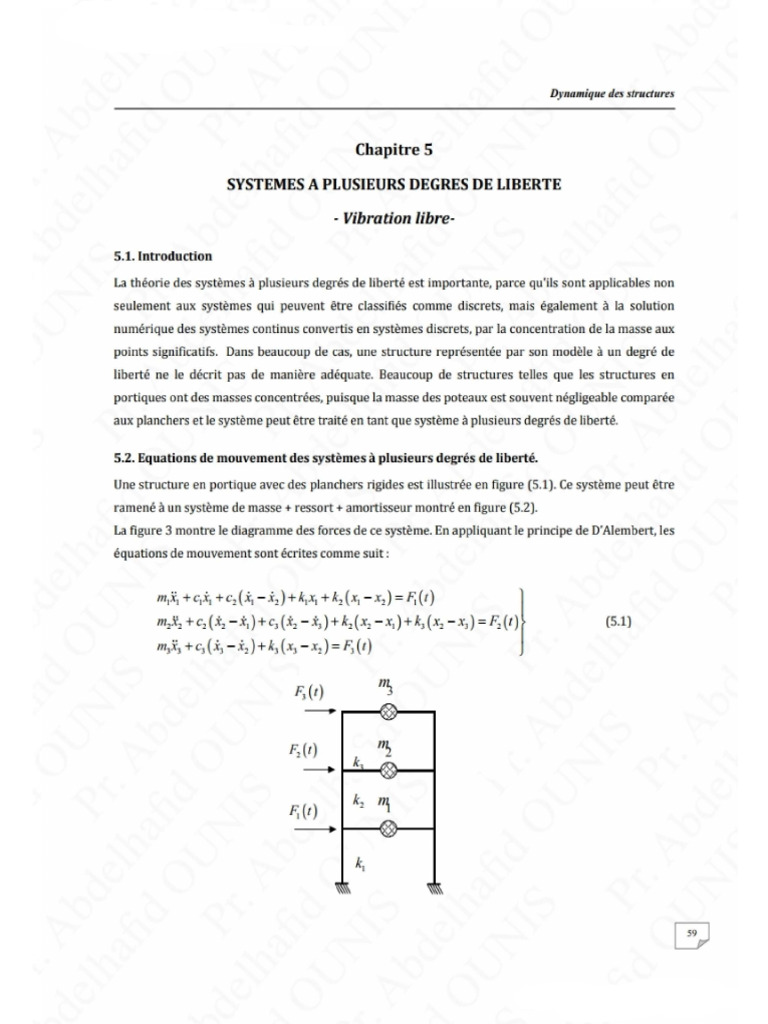 DDS Chapitre NDDL Exercice Corrigé | PDF