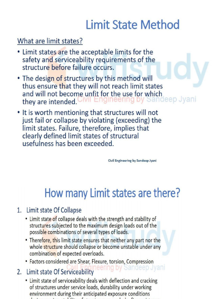 Limit State Method | PDF