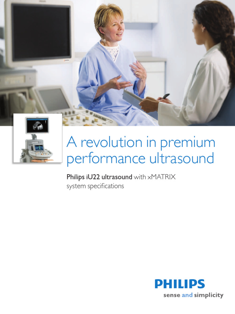 Philips iU22 Ultrasound System Overview | PDF | Medical Ultrasound | 3 ...