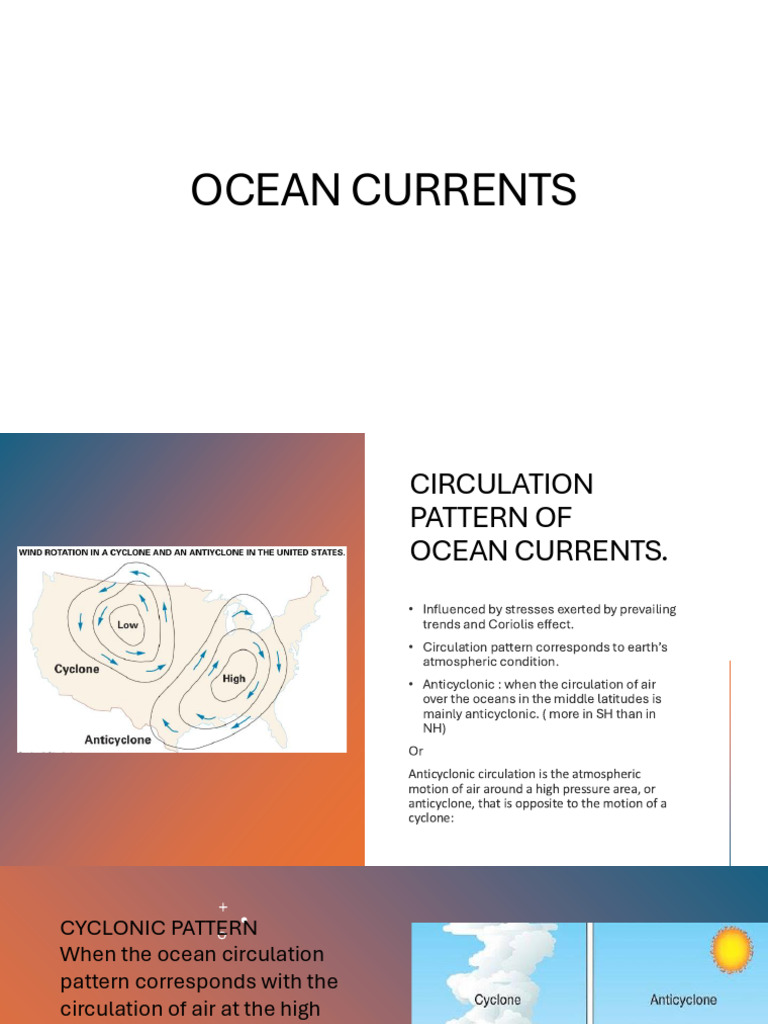 OCEAN CURRENTS | PDF | Atlantic Ocean | Atmospheric Circulation