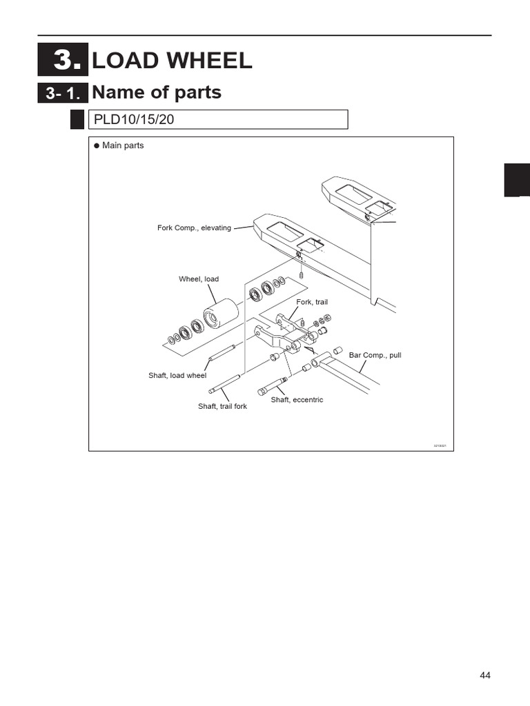 Load Wheel Assembly Guide | PDF | Axle | Bearing (Mechanical)