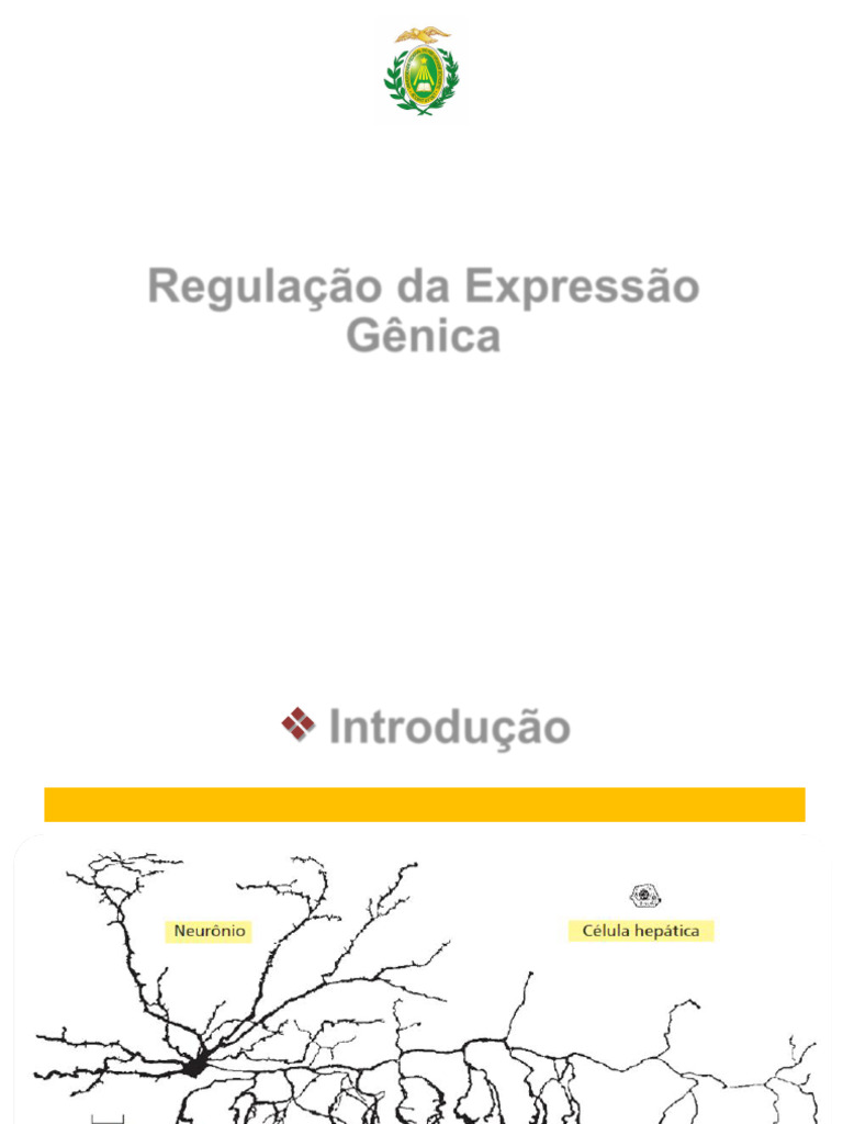 Regulação da Expressão Gênica | PDF | Gene | Expressão genética