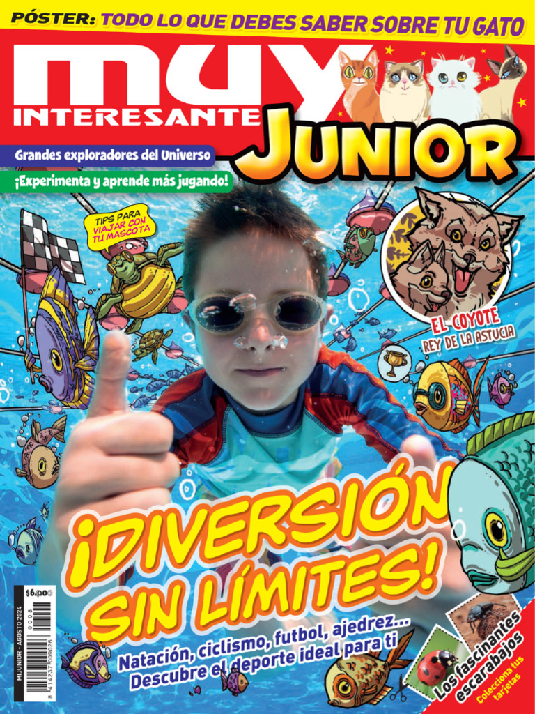 Muy Interesante Junior México - N08 2024 | PDF | Cetacea | Inteligencia ...