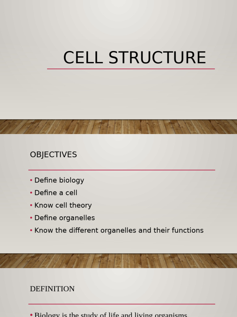 Cell Structure and Function | PDF | Cell (Biology) | Endoplasmic Reticulum