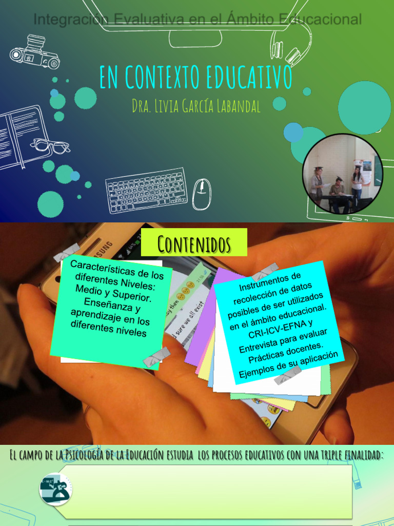 Síntesis. El Contexto Educacional | PDF | Aprendizaje | Escuelas
