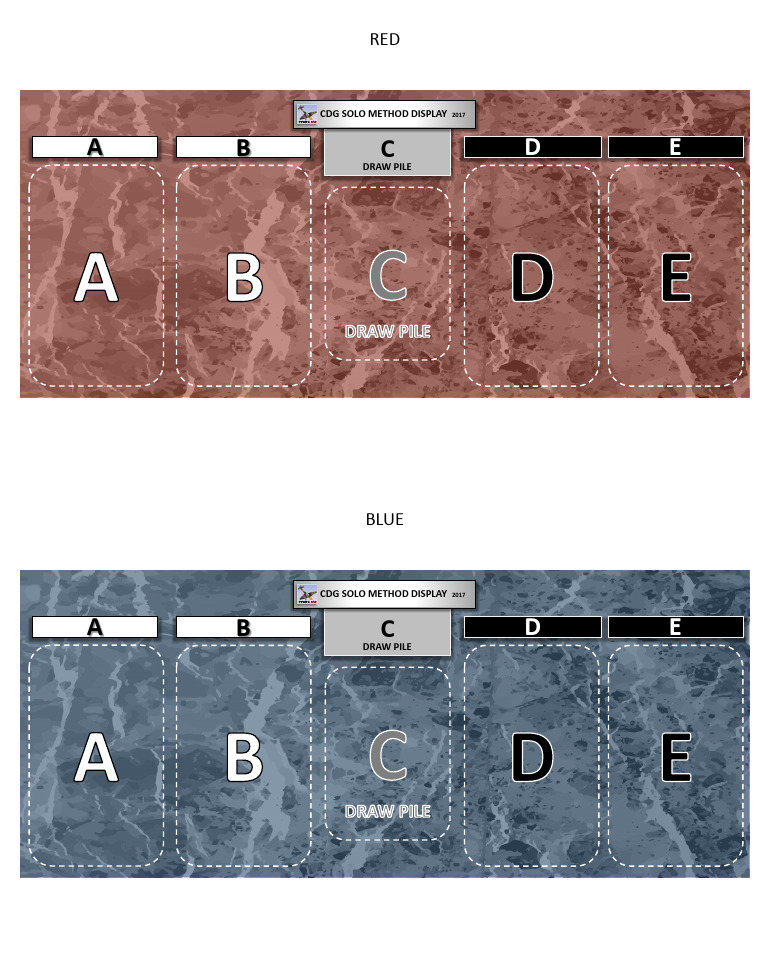 CDG_SOLO_METHOD_(2017)_CARD_DISPLAYS | PDF