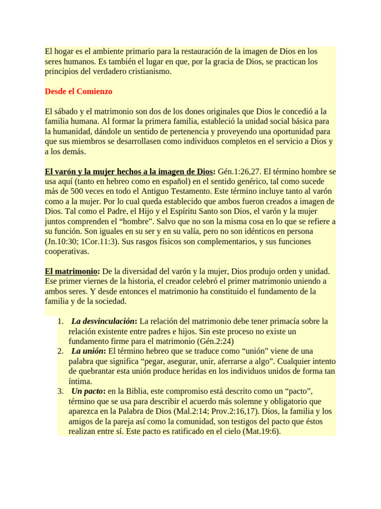 Creencia 23 | PDF | Amor | Matrimonio