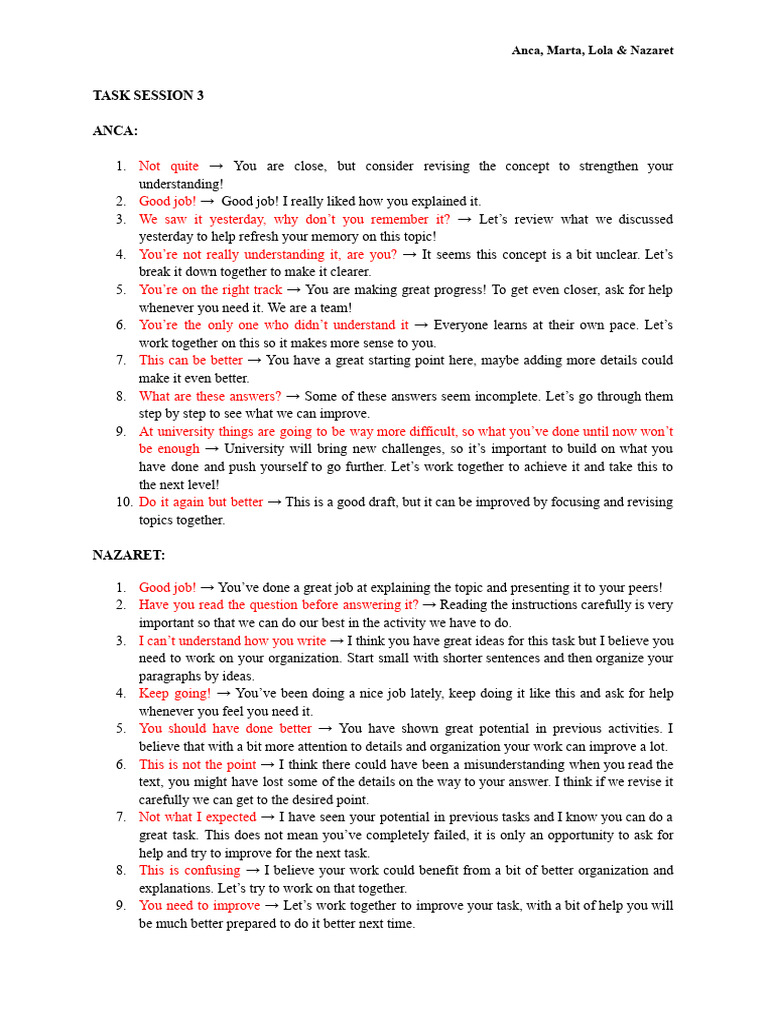 Ineffective feedback | PDF | Cognition | Cognitive Science