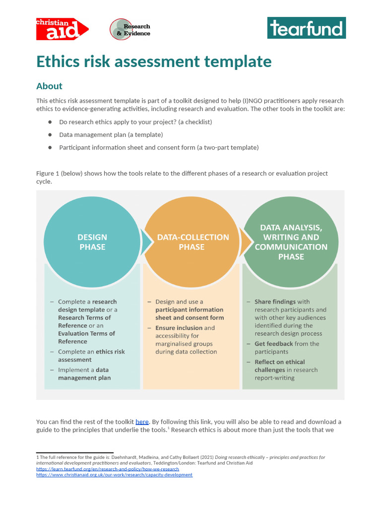 Research Ethics for NGOs | PDF | Risk | Psychological Trauma