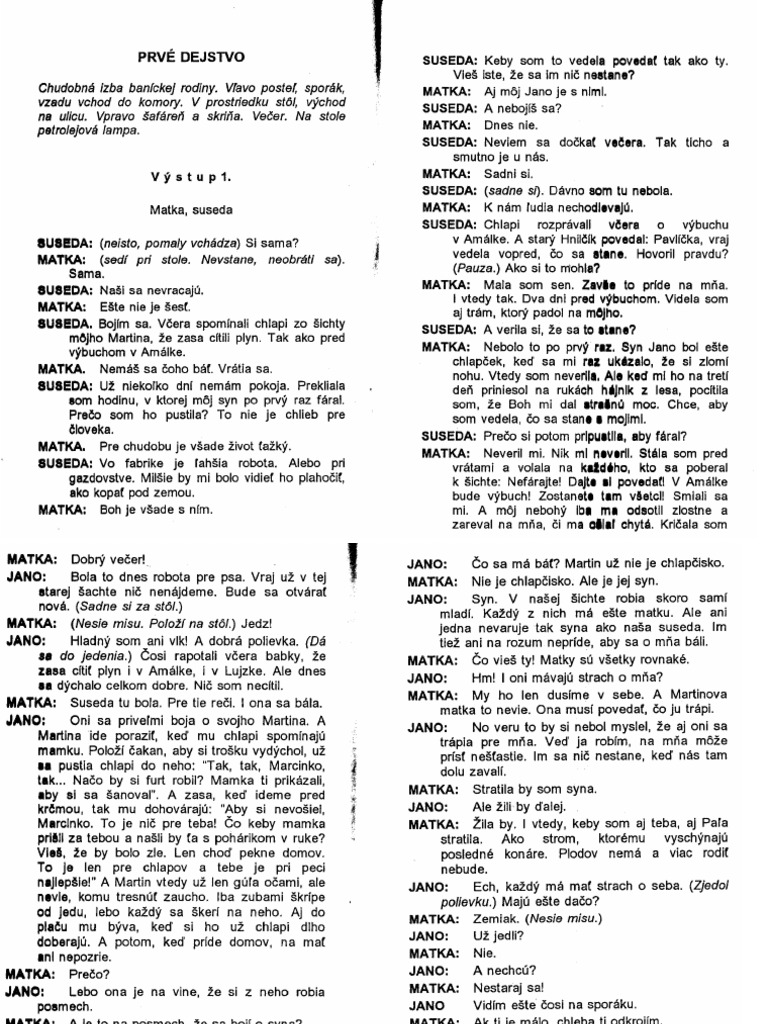 Júius Barč-Ivan - Matka | PDF