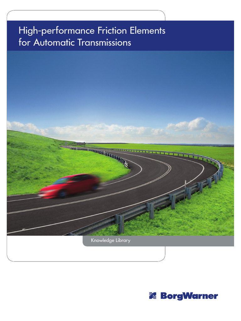 High-Performance Friction Elements for Transmissions | PDF | Friction ...